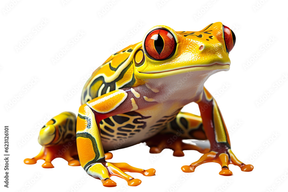 Tree frog cut out. Generative AI Stock Illustration | Adobe Stock