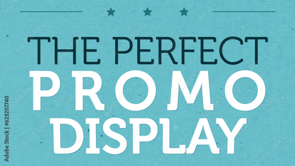 Vertical Scrolling Type Promo Stock Template | Adobe Stock