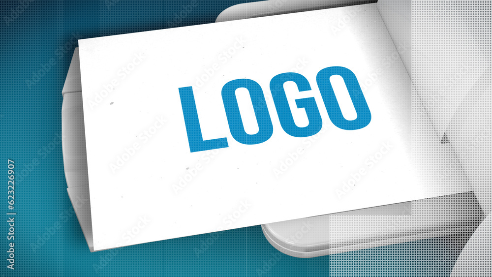 Ink Jet Printer Logo Reveal Stock Template | Adobe Stock