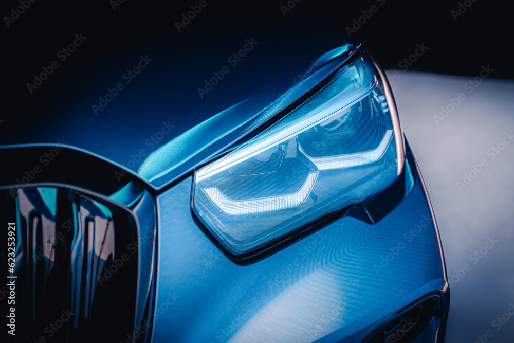 Lima, Peru; November 24, 2022: BMW Electric cars model iX, X5 and x3 ...