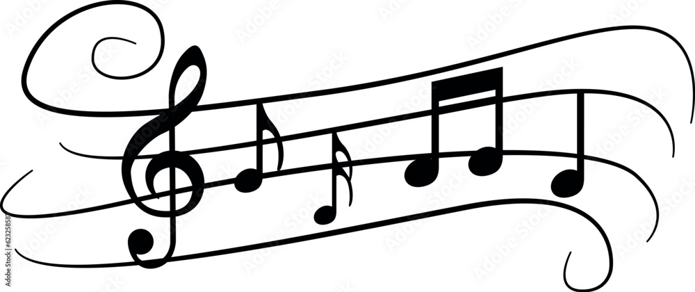 Musical note Cutfile, cricut ,silhouette, SVG, EPS, JPEG, PNG, Vector ...