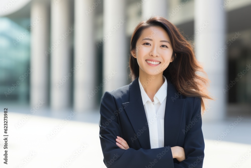 Lifestyle portrait photography of a satisfied Chinese woman in her 40s ...