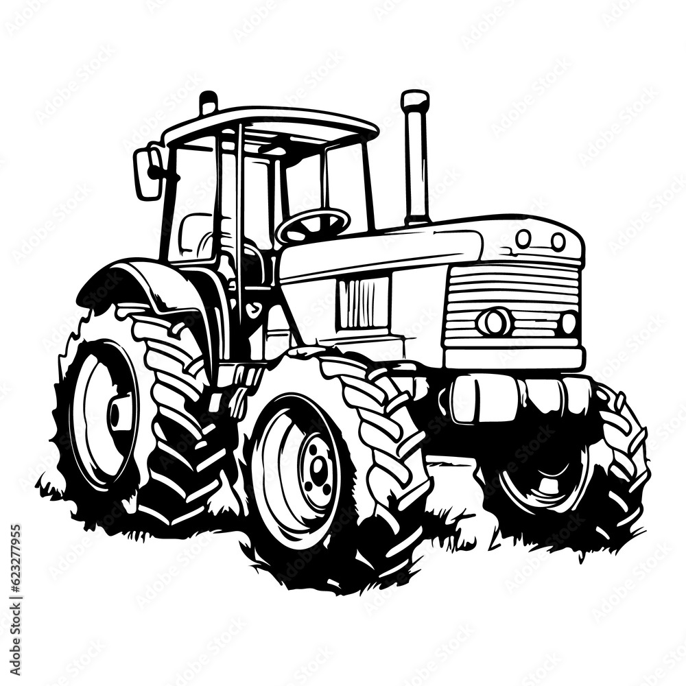 tractor svg, farm tractor svg, farm svg, tractor svg file, farm tractor ...