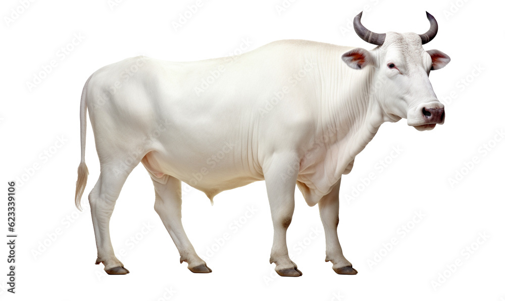 cow isolated on white HD 8K wallpaper Stock Photographic Image Stock ...