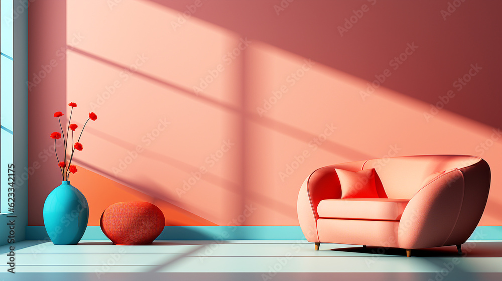 Postmodernism interior + Japanese minimalism interior design. Modified ...