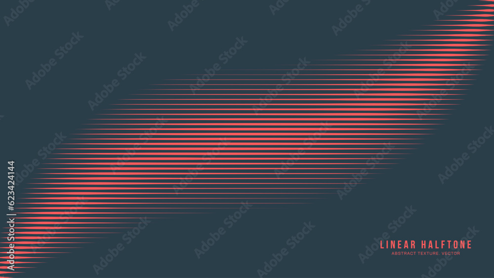 Linear Half Tone Pattern Vector Smooth Wavy Line Border Red Black ...