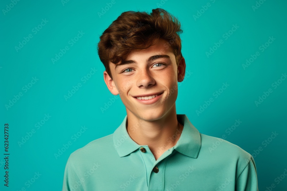 Environmental portrait photography of a satisfied boy in his 20s ...