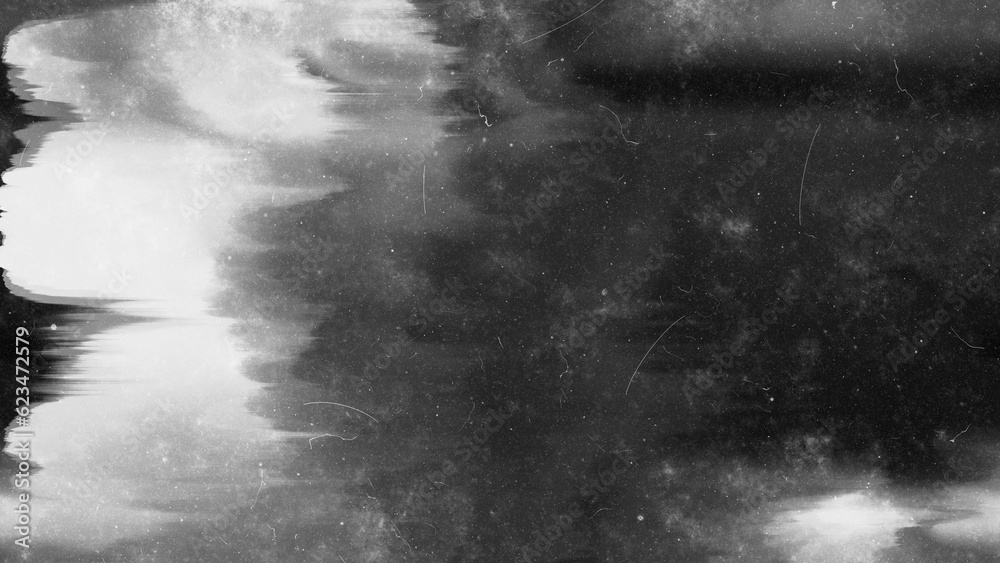 Vintage distressed old photo light leaks, streaks, aberrations, dust ...