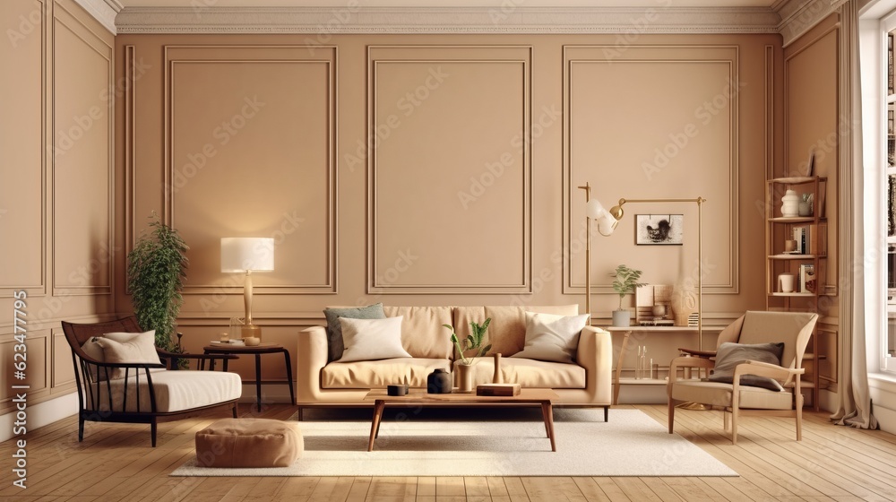 beautiful room interior house designideas concept living room in earth ...