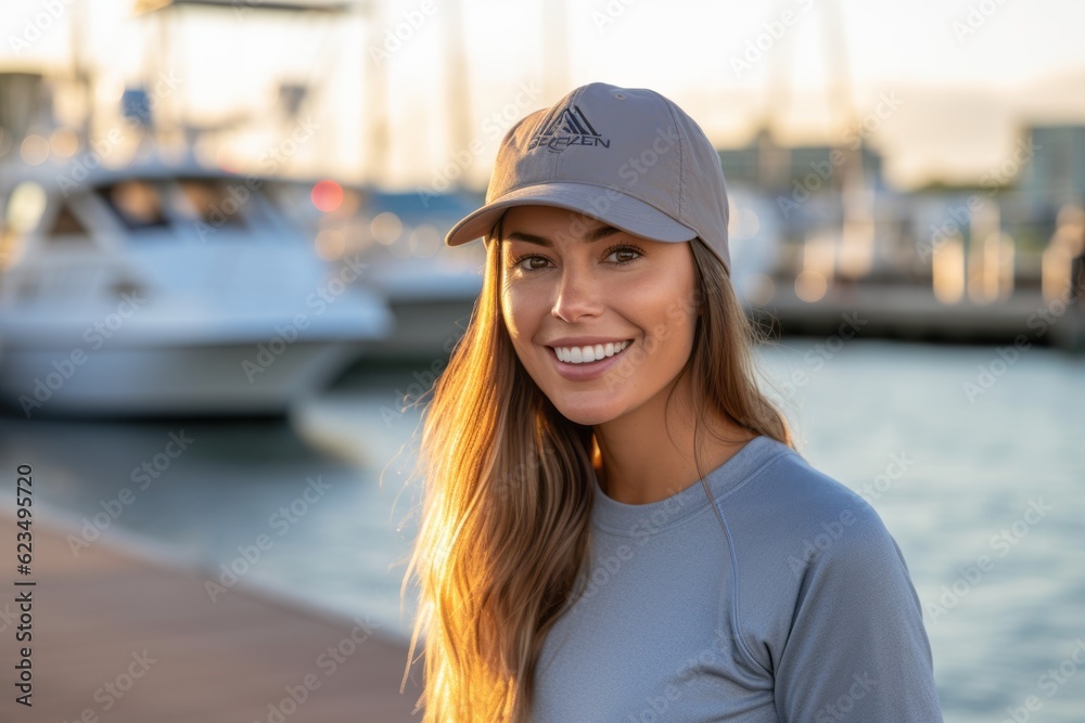 Medium shot portrait photography of a glad girl in her 30s wearing a ...