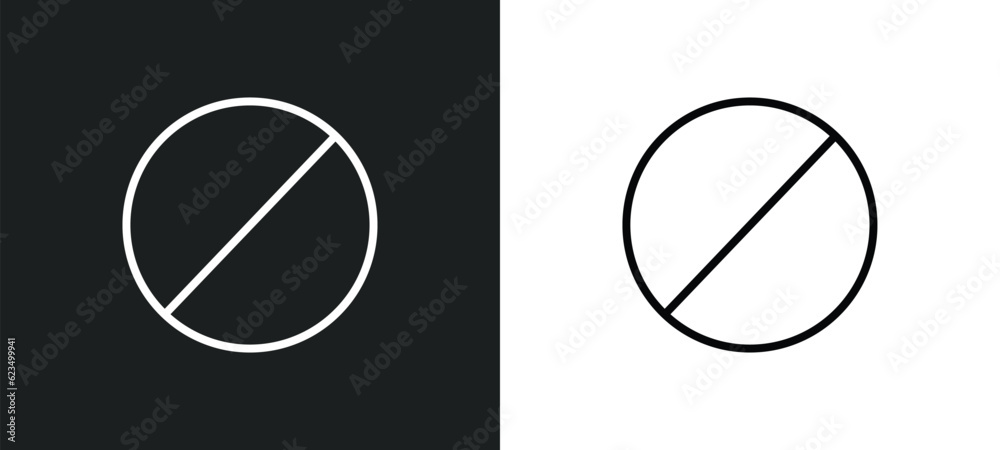 Vetor de no entry icon isolated in white and black colors. no entry ...