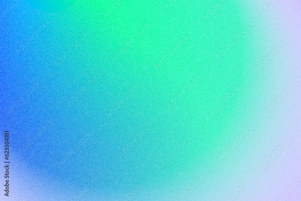 Color gradient background, abstract green blue grain gradation texture ...