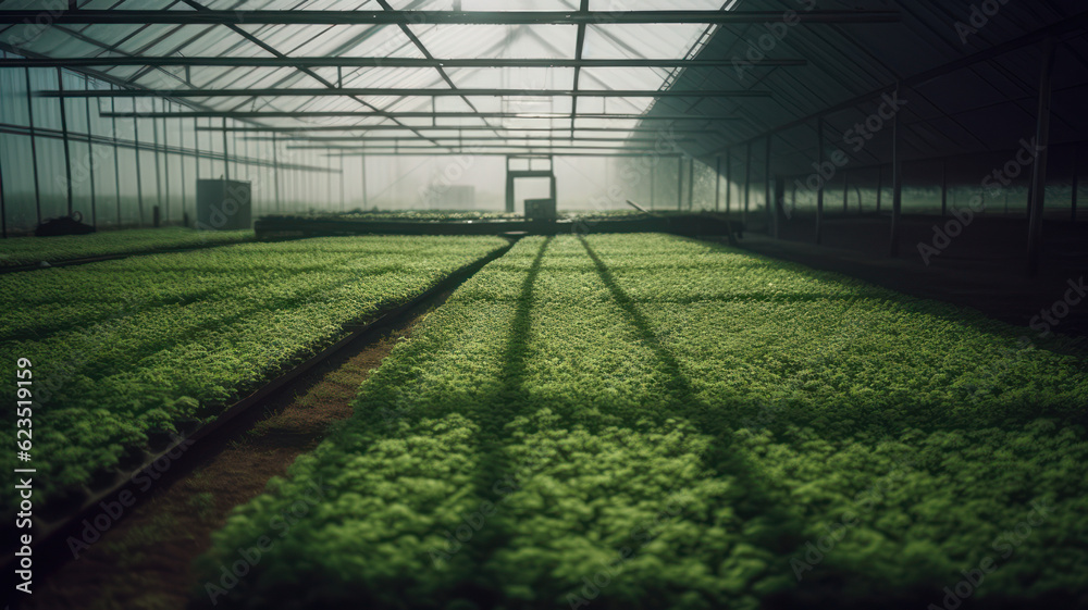 Sustainable green cubic farm. Generative AI Stock Photo | Adobe Stock
