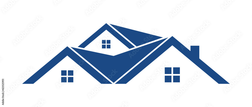 House roof logo Stock Vector | Adobe Stock