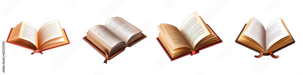 Open Book clipart collection, vector, icons isolated on transparent ...