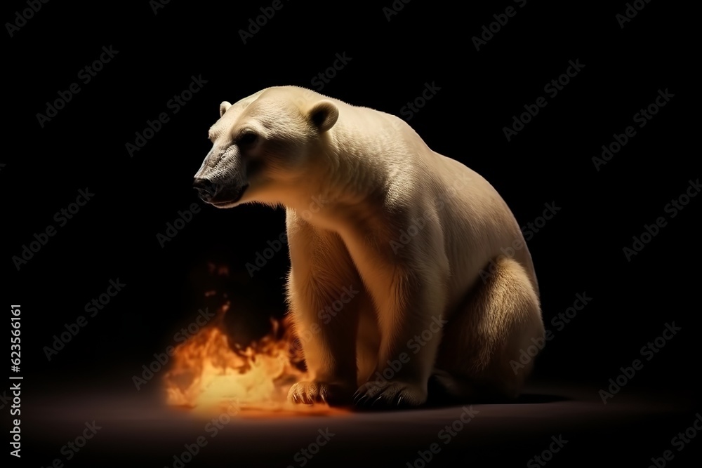 Melting Polar Realities: Climate Change and Earth's Heating Impact on ...