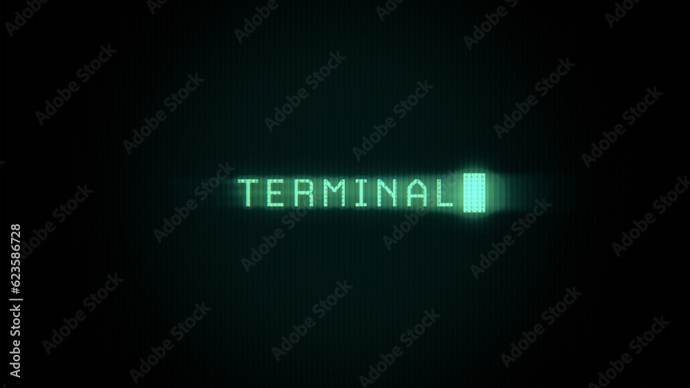 Terminal Title Stock Template | Adobe Stock
