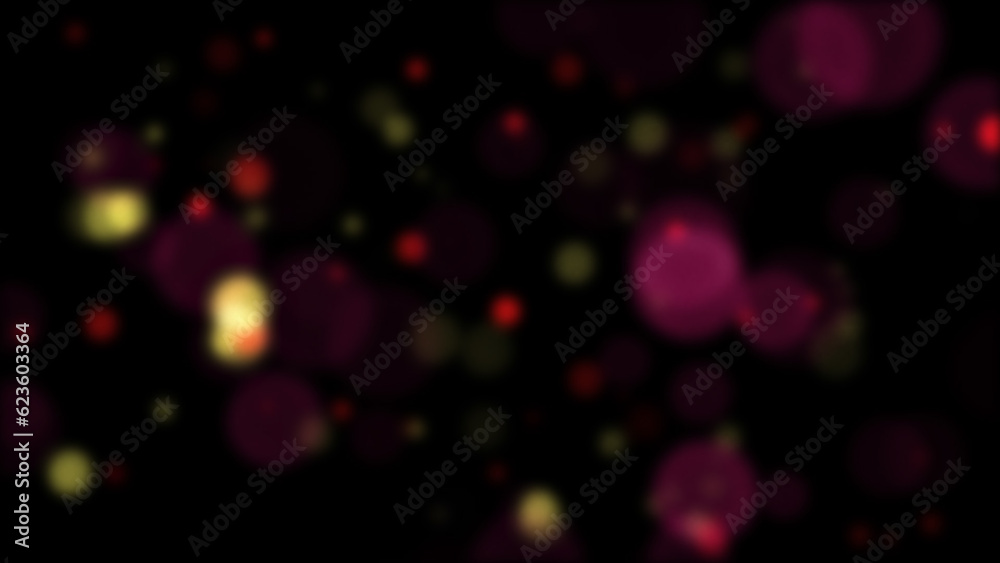 Bokeh Lights Loop Overlay 6 Stock Template | Adobe Stock