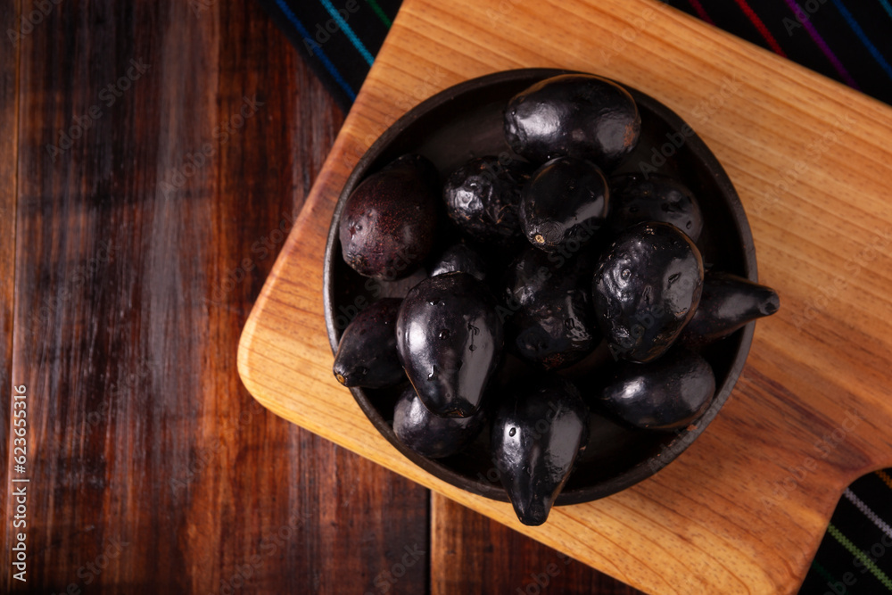 Aguacate Criollo. Home harvest of "criollo avocado", this variety is ...