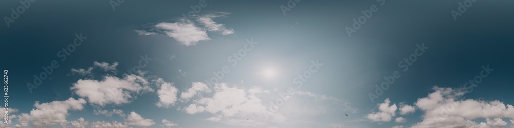 Neon green sky panorama with Cirrus clouds. Seamless hdr 360 degree ...