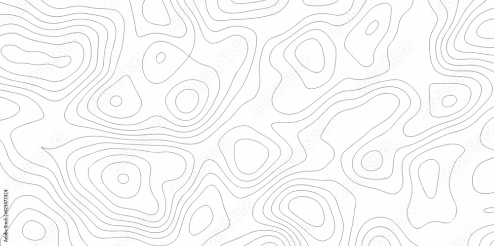 Seamless pattern with White sea map and topographic contours map ...