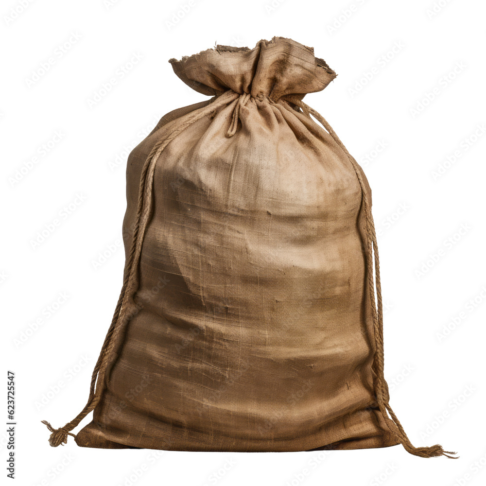 sack isolated on transparent background cutout Stock Illustration ...