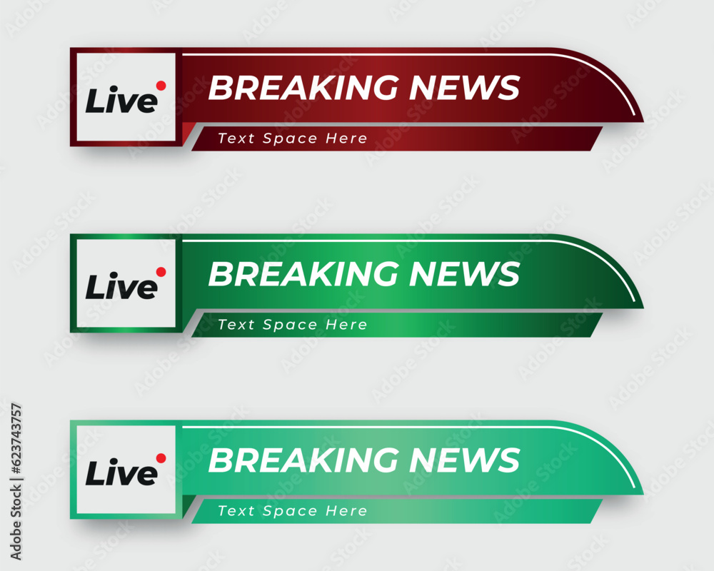 tv news bar. bars newspaper. social media bars. Television broadcast ...