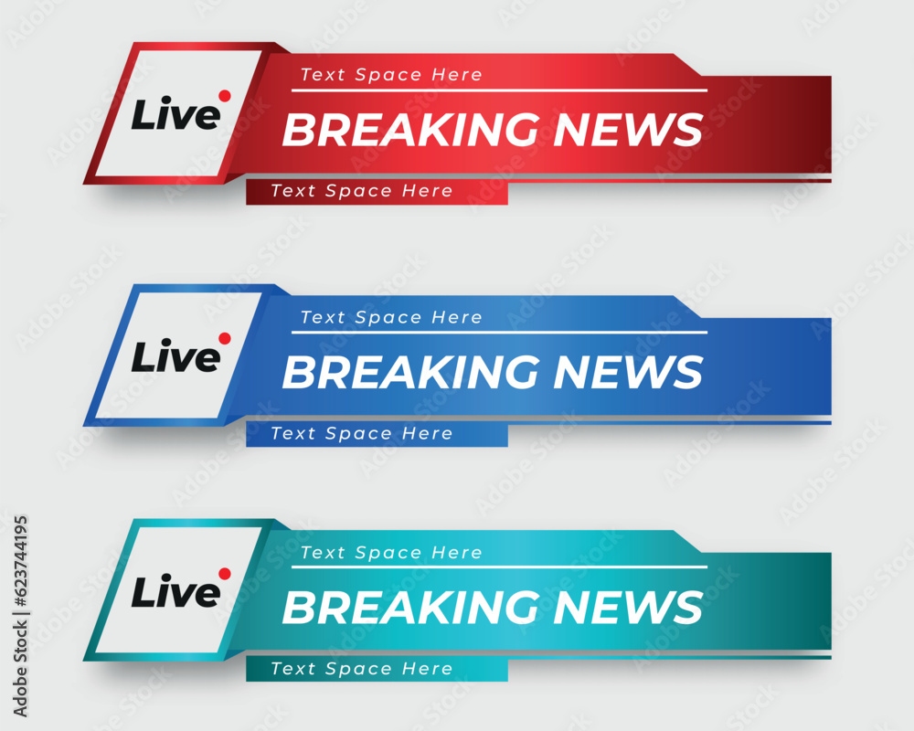 tv news bar. bars newspaper. social media bars. Television broadcast ...