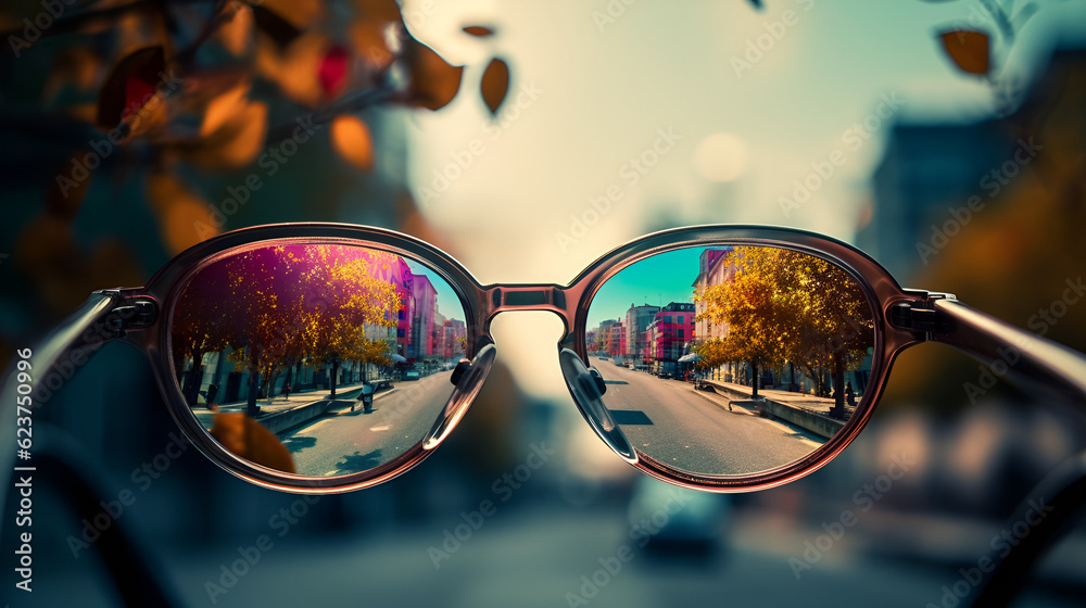 A Clear View into the Future created with Generative AI technology ...