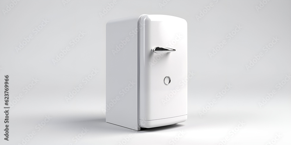 Portable White Mini Fridge: Cooling and Warming for On-the-Go ...