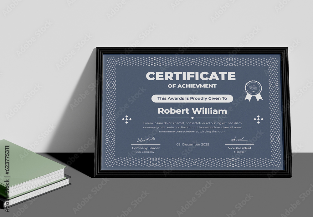 Certificate Template Stock Template | Adobe Stock