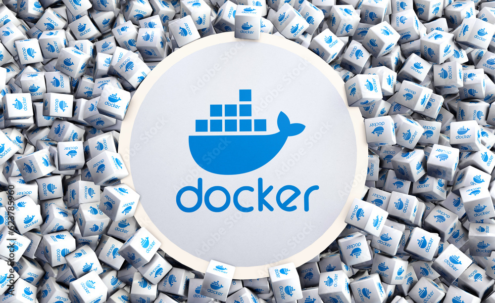 docker, docker logo, social media image - social media visual design ...