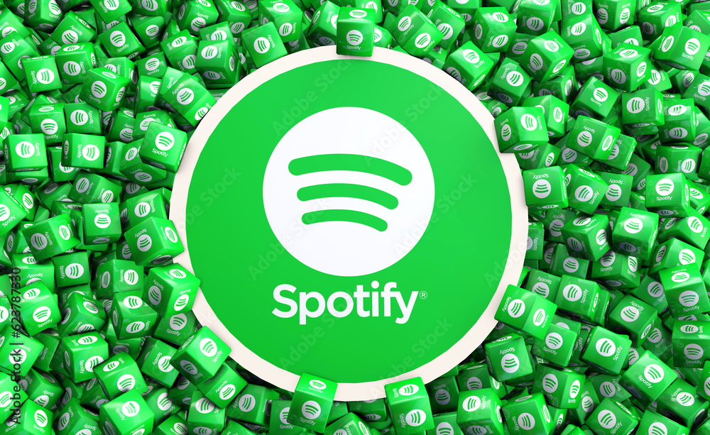 spotify, spotify logo, social media image - social media visual design ...