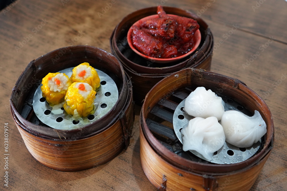 Dim sum is a large range of small Cantonese dishes that are ...