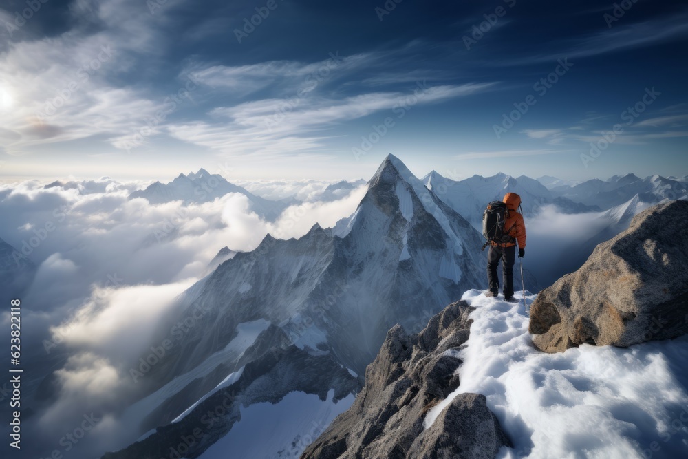 Captivated by the Majestic Splendor: Mount Everest Climbers Marvel at ...