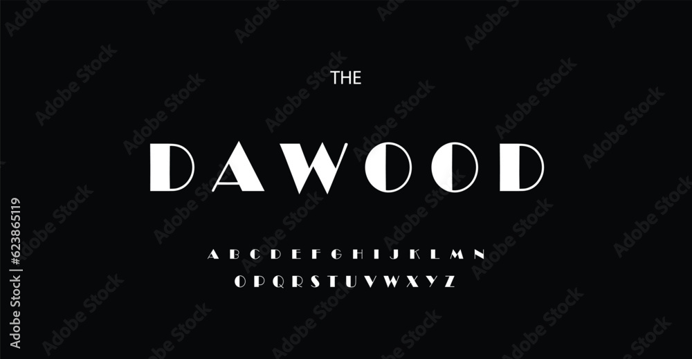 Elegant luxury alphabet letters font. Classic Lettering Minimal Modern ...