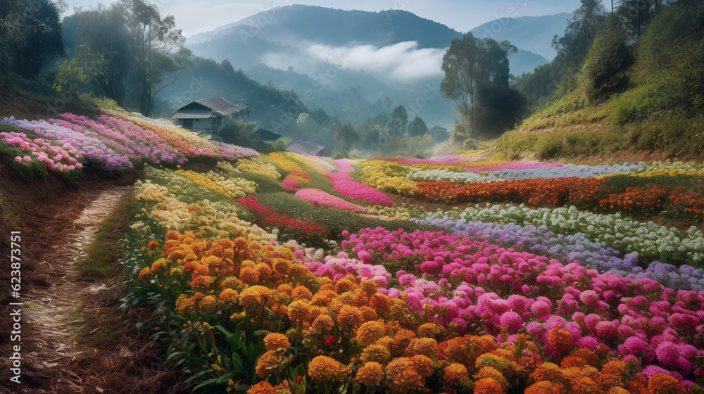 Immerse yourself in the beauty of nature's landscape, where the sky ...