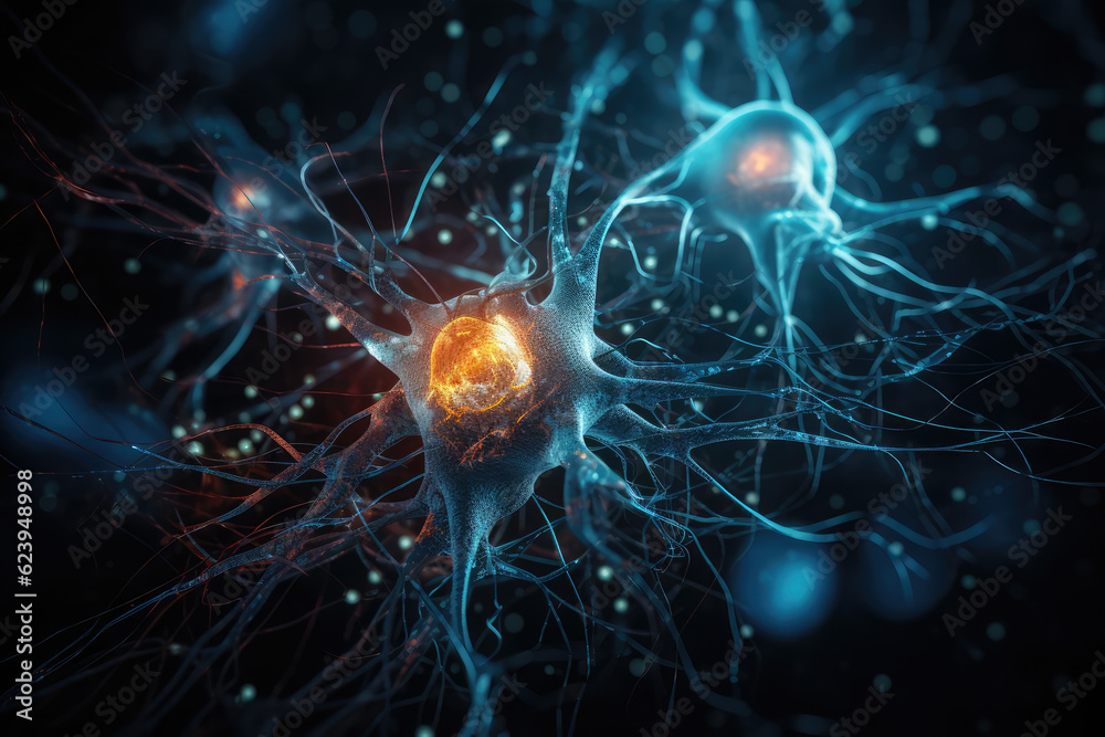 Brain, Neuronal connections, 3d nerves, new brain connections ...