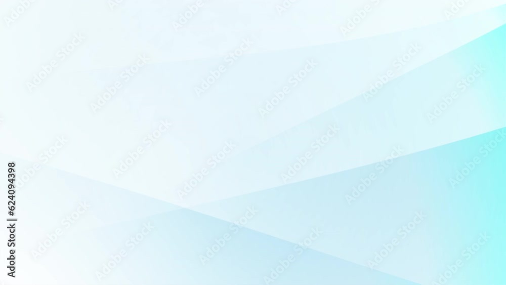 2D flat Animations loop 4K Blue color background abstract art with ...