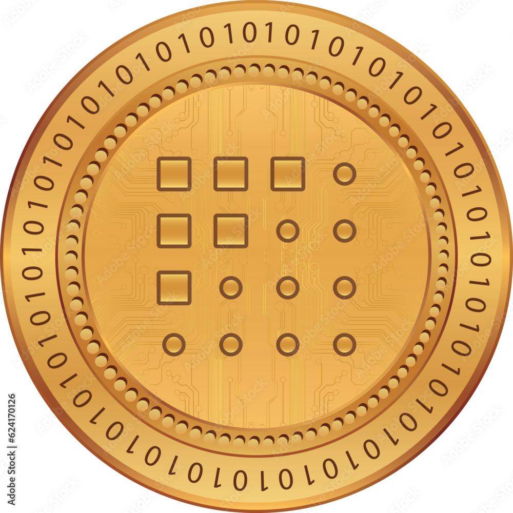 Vetor de fetch.ai virtual currency logo. vector illustrations. 3d ...