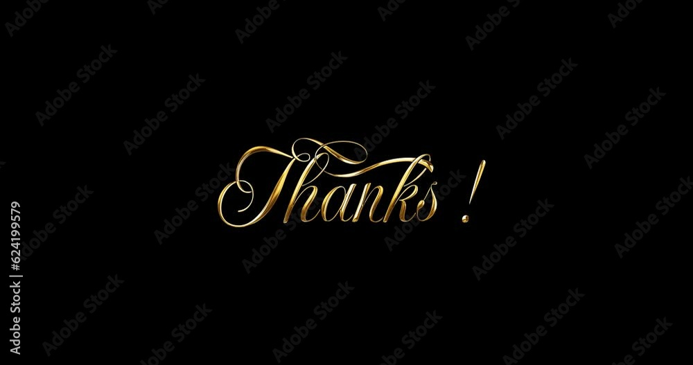 Thanks animation text. Thank you animation. Handwriting Animated in ...