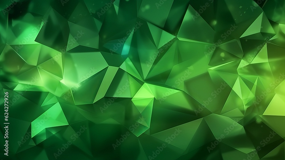 green abstract green light abstract ,background polygon elegant ...