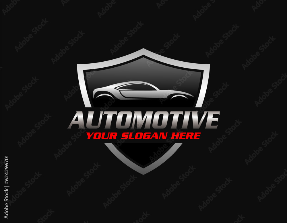 Sports car logo icon set. Motor vehicle dealership emblems. Auto ...