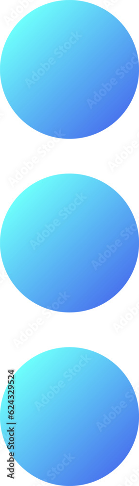 Ellipsis Menu Pixel Perfect Flat Gradient Two Color Ui Icon Additional Commands Program