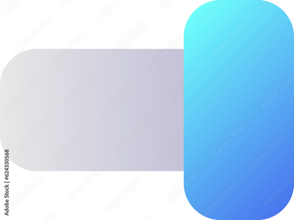 Switch on pixel perfect flat gradient two-color ui icon. Mobile ...