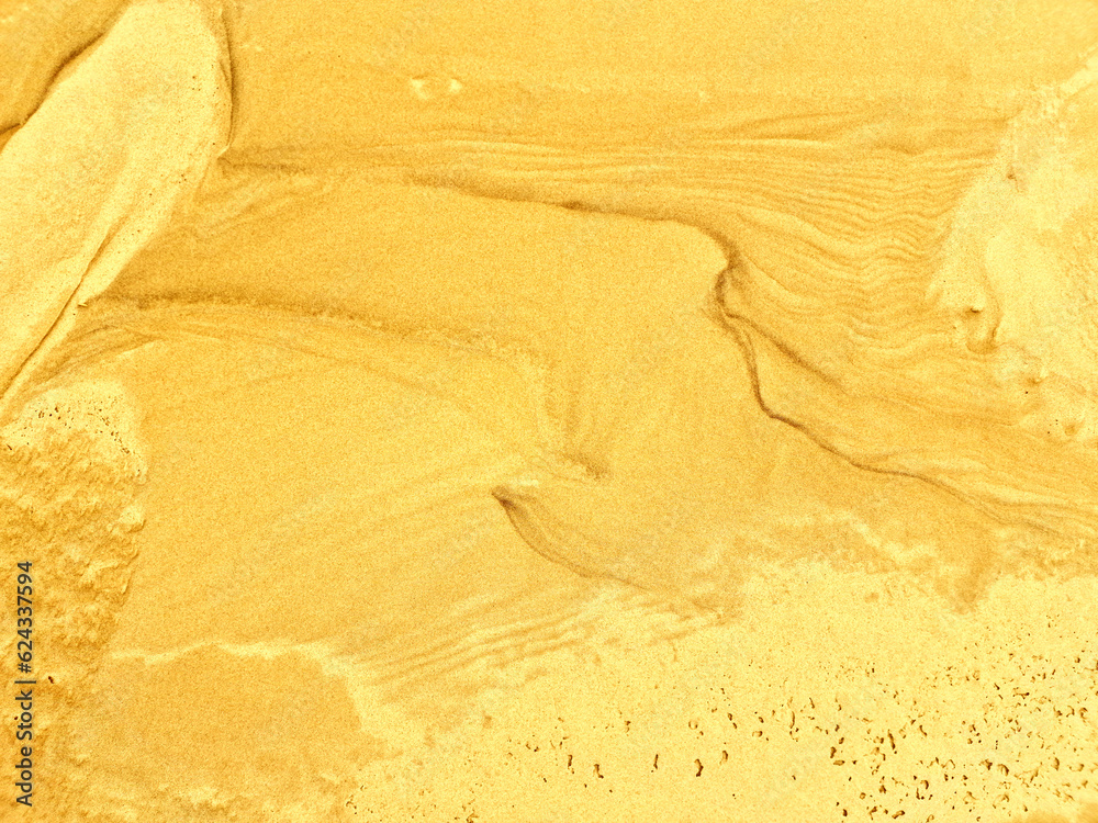 sand texture as a background. sand waves in the desert. golden sand for ...