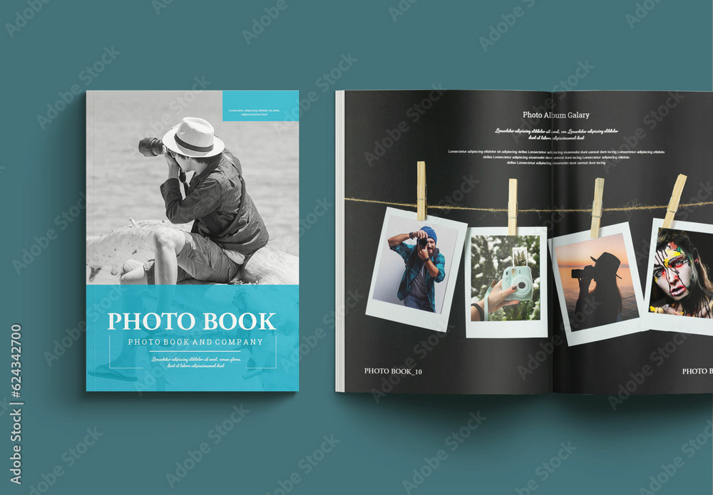 Photobook Stock Template | Adobe Stock