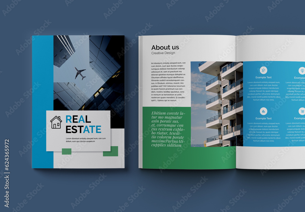 Real Estate Layout Stock Template | Adobe Stock