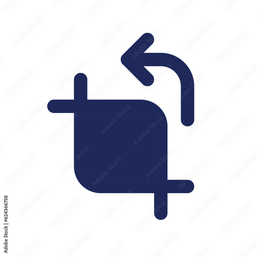 Cropping black pixel perfect solid ui icon. Video file editing software. Resize tool. Remove ...