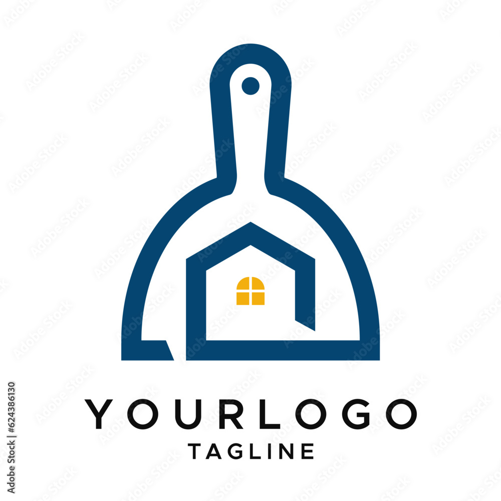 Drywall logo vector, dry wall logo design Stock Vector | Adobe Stock